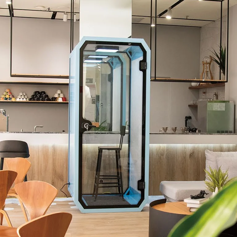 Container Work Pods Mobile Soundproof Boothes Single Person Acoustic ...
