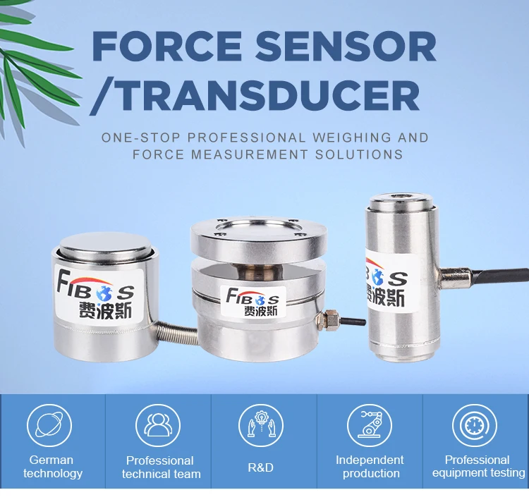 Column Compression Tension Force Sensor - Fibos Load Cell