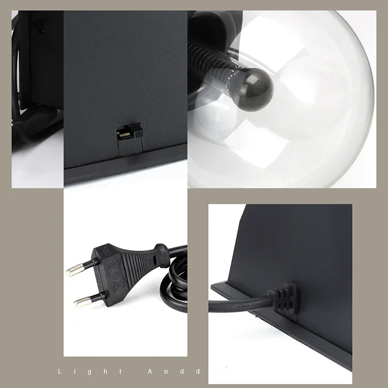 4 Inch Static Plasma Ball Lamp Night Light Magic Electrostatic Ion ...