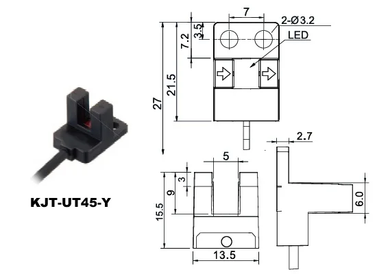 Wholesale Price Custom Micro Slot Type Through Beam Photocell ...