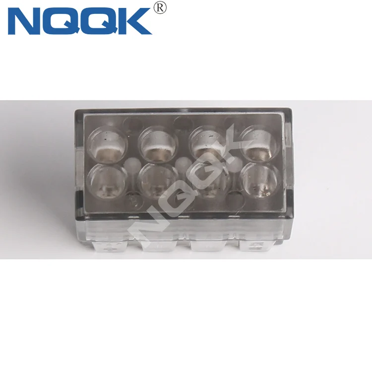 8 Wire Pin Plug Spring Clamp Connector Cage Universal Terminal ...