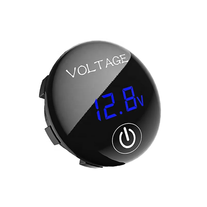 5-48v Led Digital Voltmeter Volt Meter Touch Switch Car Battery Voltage ...