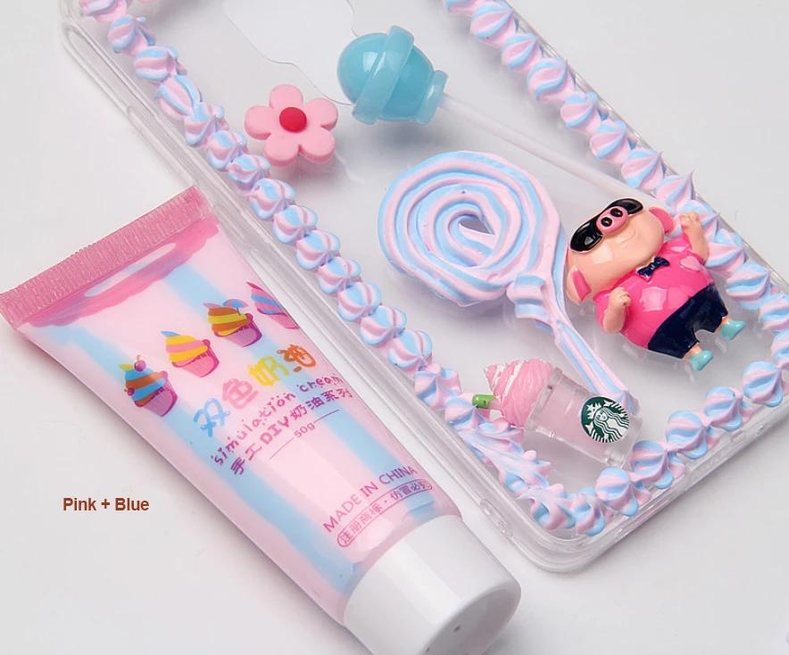 50ml Whipped Cream F-ake Icing Clay Glue Whipped Simulation Cream Glue ...