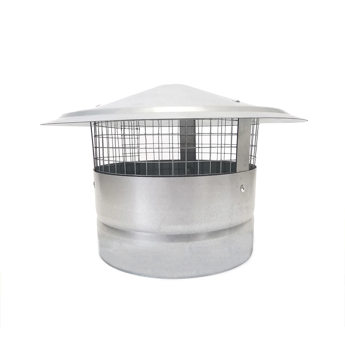 Customized Stainless Steel Chimney Cowl For Fireplace Pipe 6" 8 ...