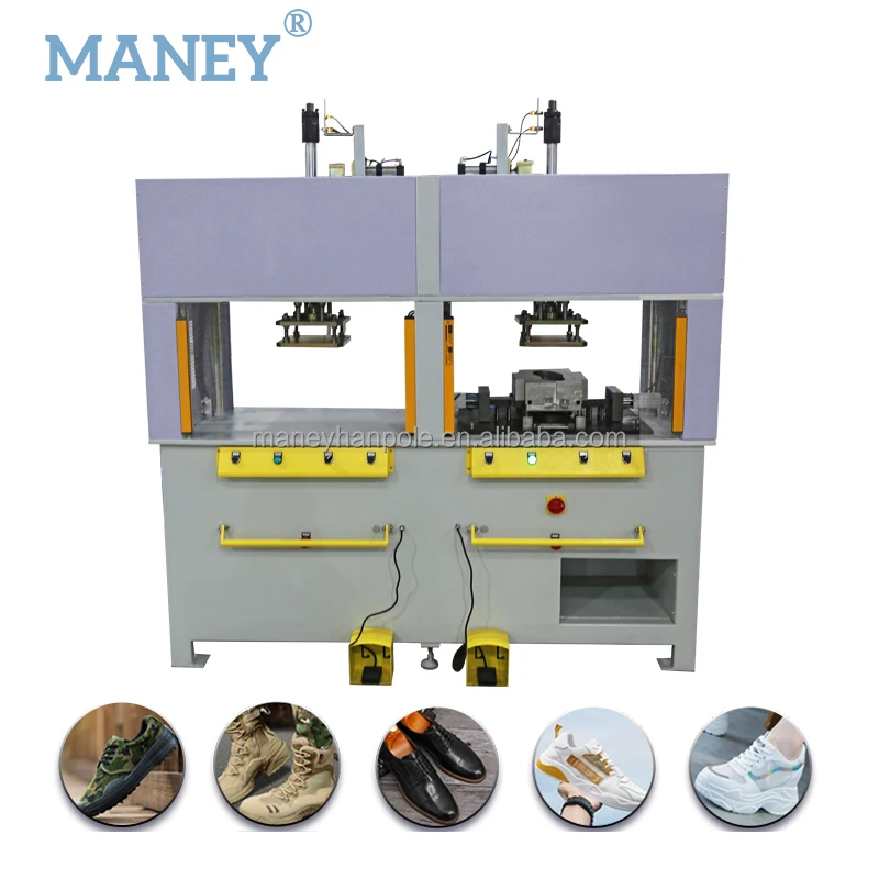 NEW AUTOMATION SHOE UPPER HOT PRESSING and CUTTING MACHINE CUSTOMIZABLE ...