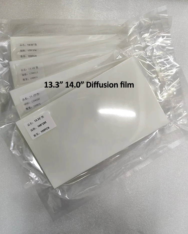 14inch 15.6inch Prism Sheet Backlight Material 90 Degree 0 Degree Bef ...