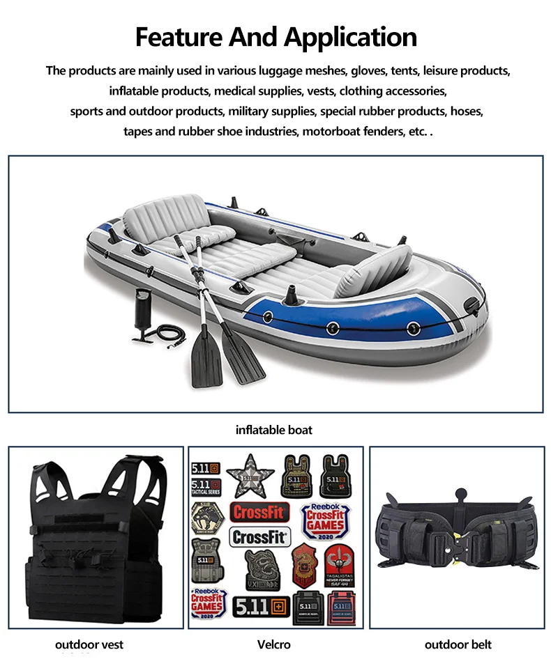 Hypalon Rubber Mesh Fabric Outdoor Luggage Waterproof Fabric - Buy Csm ...