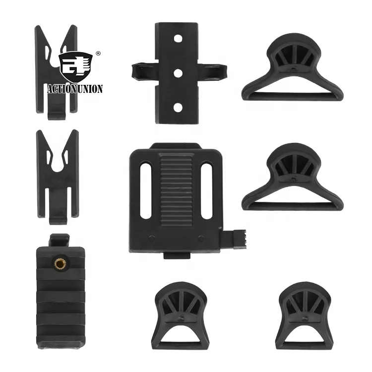 Action Union Multifunction Device Rail Adapter Kit Swivel Clips Helmet ...