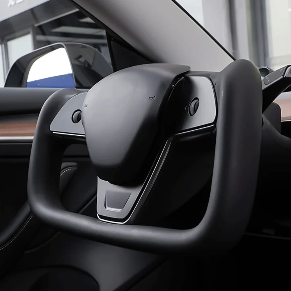 Tesla Model 3 Y Yoke Steering Wheel Inspired By Model X/s Yoke Nappa ...