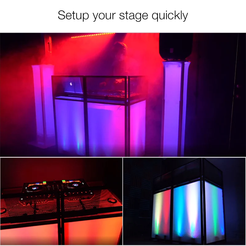 Custom DJ Facade Scrim - Professional Audio Solutions