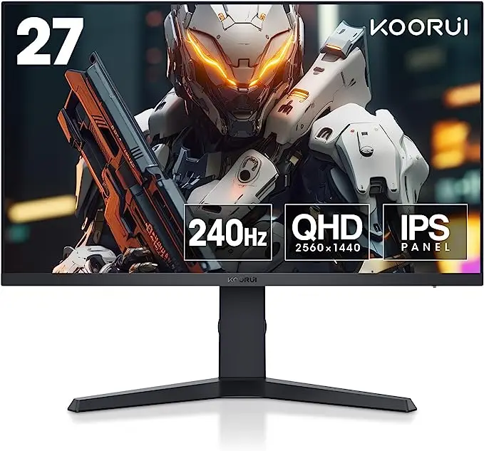Koorui- 27 Inch Monitor With Vga Pc Full High Definition 27 Inch Lcd ...