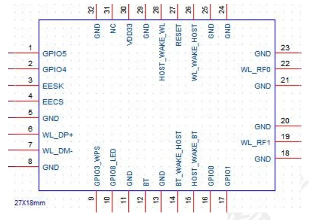 Realtek Chip Rtl8822cu-cg Camera Module Wifi Usb Interface Tv Wifi ...