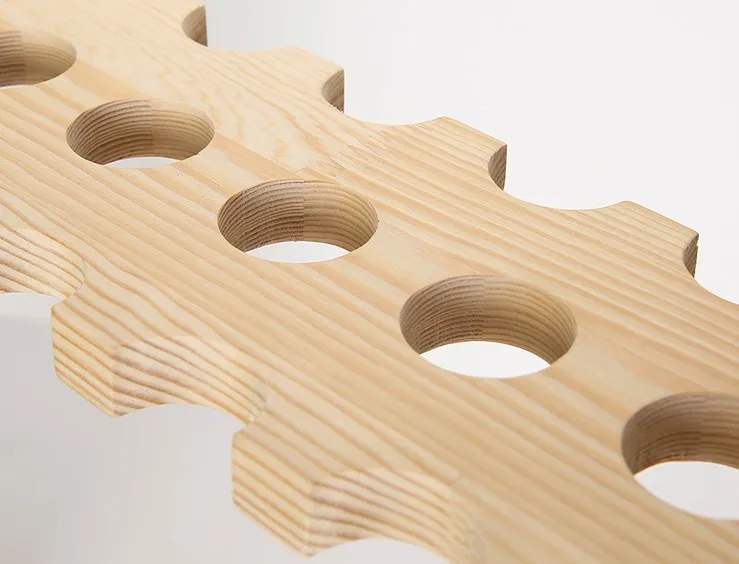 LETOYO Fishing Rod Rack - Durable Wooden Storage Solution