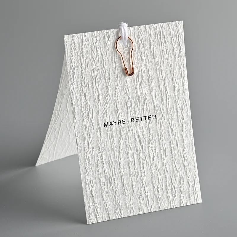 Custom Eco-friendly Paper Hang Tags For Garments Shoes Accessories Logo ...