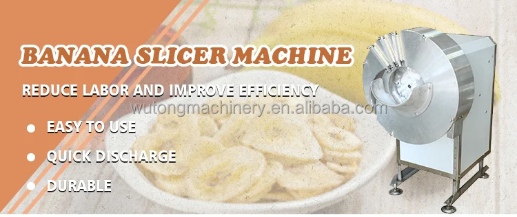 Long Banana Chips Slicer Plantain Slicing Machine Automatic Papaya ...