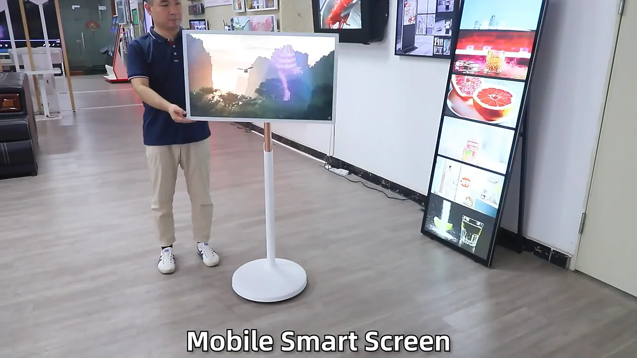 Built-in Camera 9h Battery Life 21.5 Inch Standbyme Tv Lcd Monitor ...