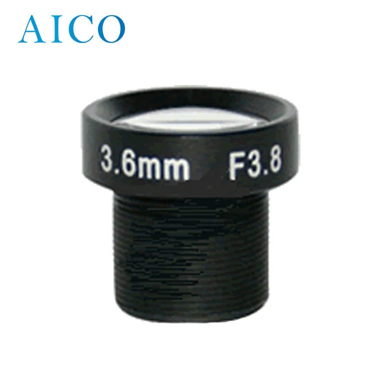 F=3.6mm 1/4" F3.8 5mega 3.6 Mm Low Image Non Distortion Fov 50 Degree ...