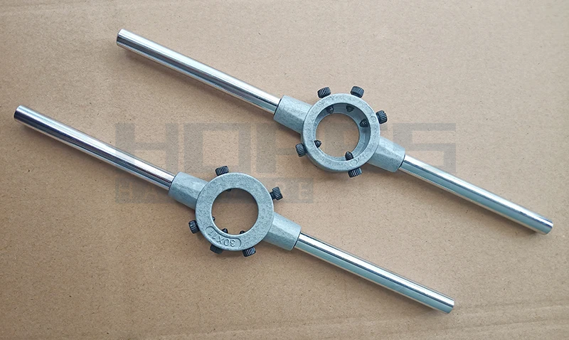 Round Thread Die Stock Wrench 16-65mm T Handle for Socket Wrenches OEM