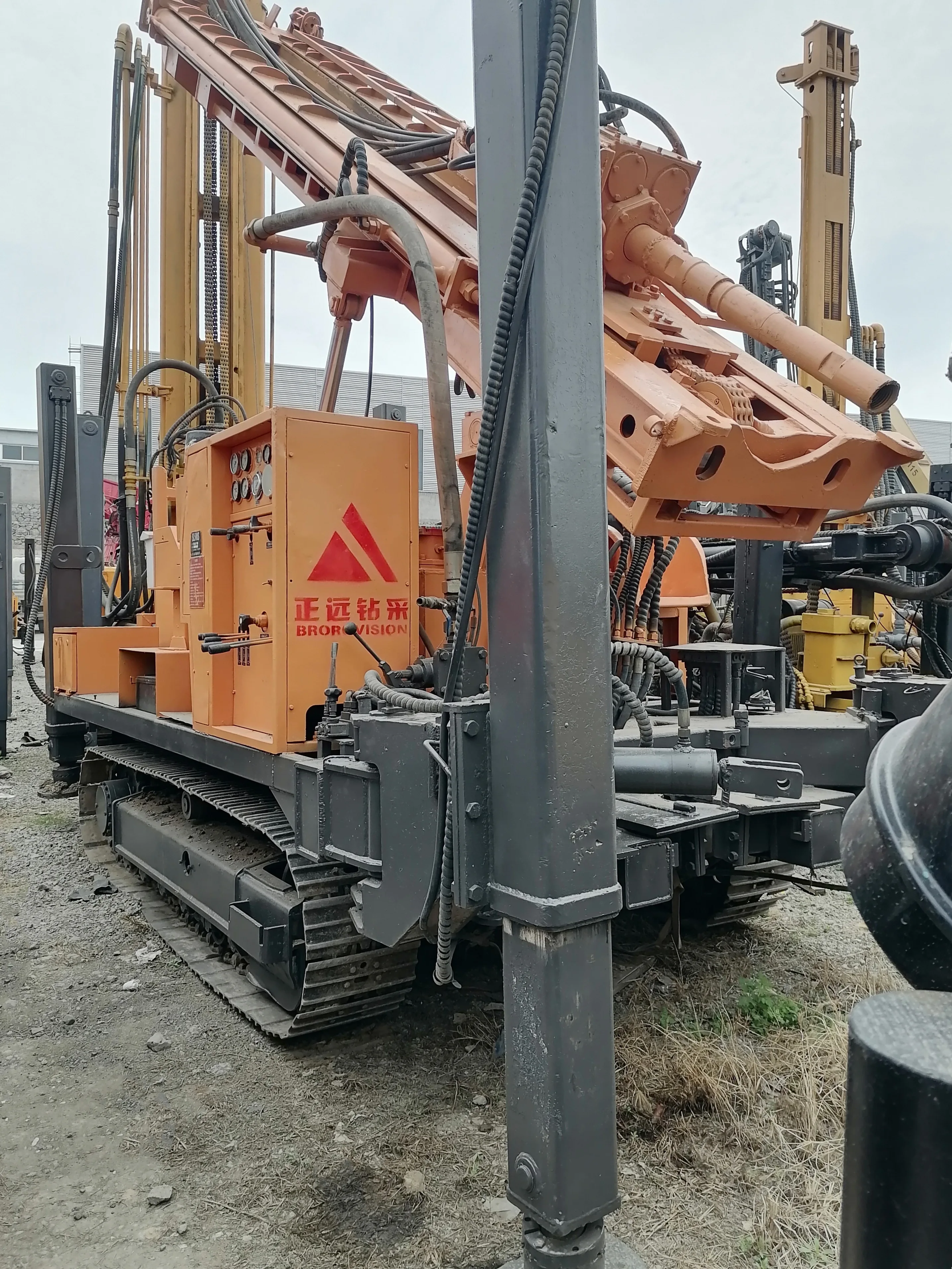 Used SL500S 500m Deep Borehole Drilling Machine Hydraulic Water Well Drilling Rigs for Sale ...