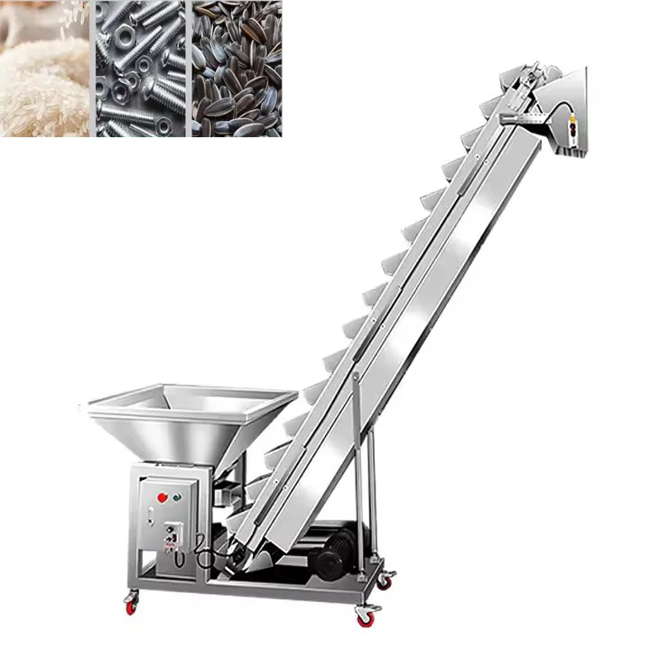 304 stainless steel spiral elevator with hopper vertical feeder auger ...
