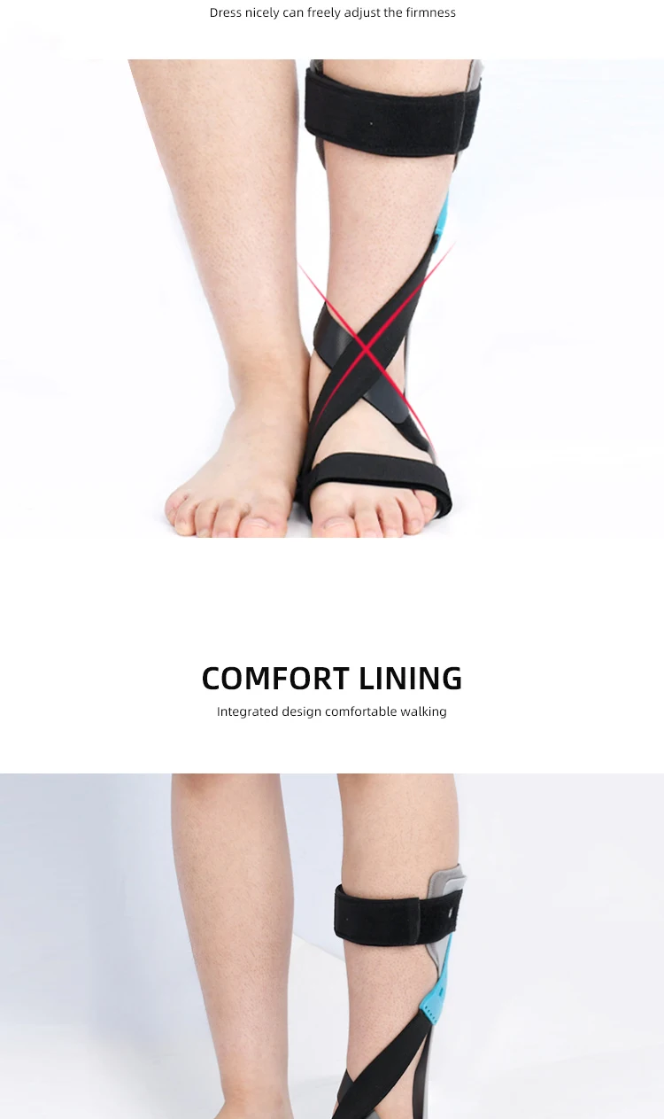 Soft Afo Brace Foot Drop Orthosis Ankle Support Foot Drop Brace For ...