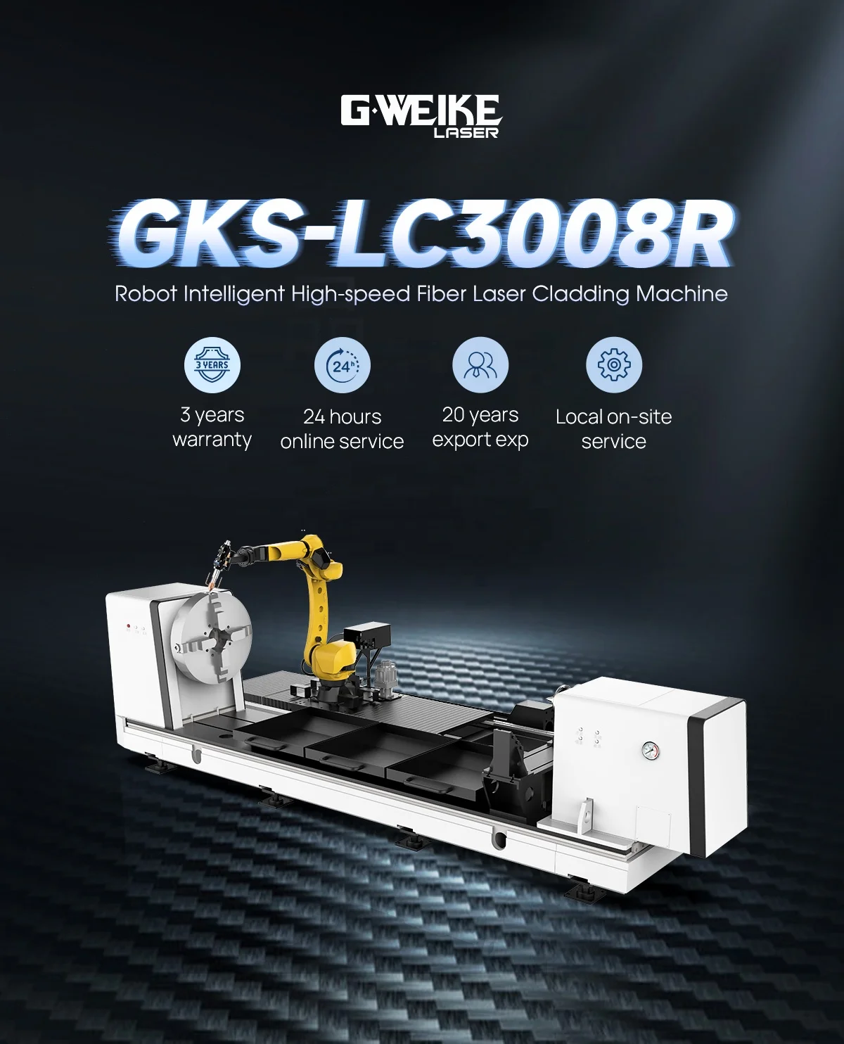 Gweike Gks Lc3008r Laser Cladding Machine - Buy Laser Machine Factory 6 ...