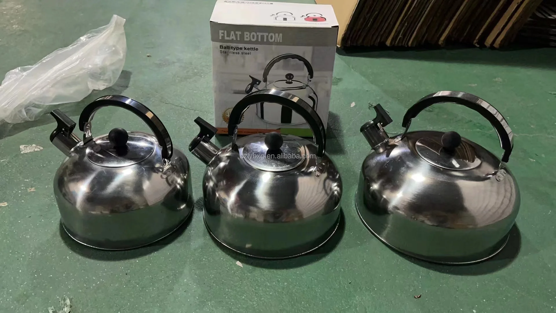 Wholesale Stainless Steel Kettle - 3L Whistling Teapot