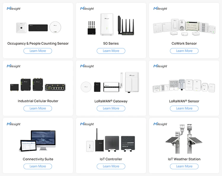 Milesight Uc50x Lorawan Controller Iot Lora Solar Power Board Wireless Industrial Remote Control ...
