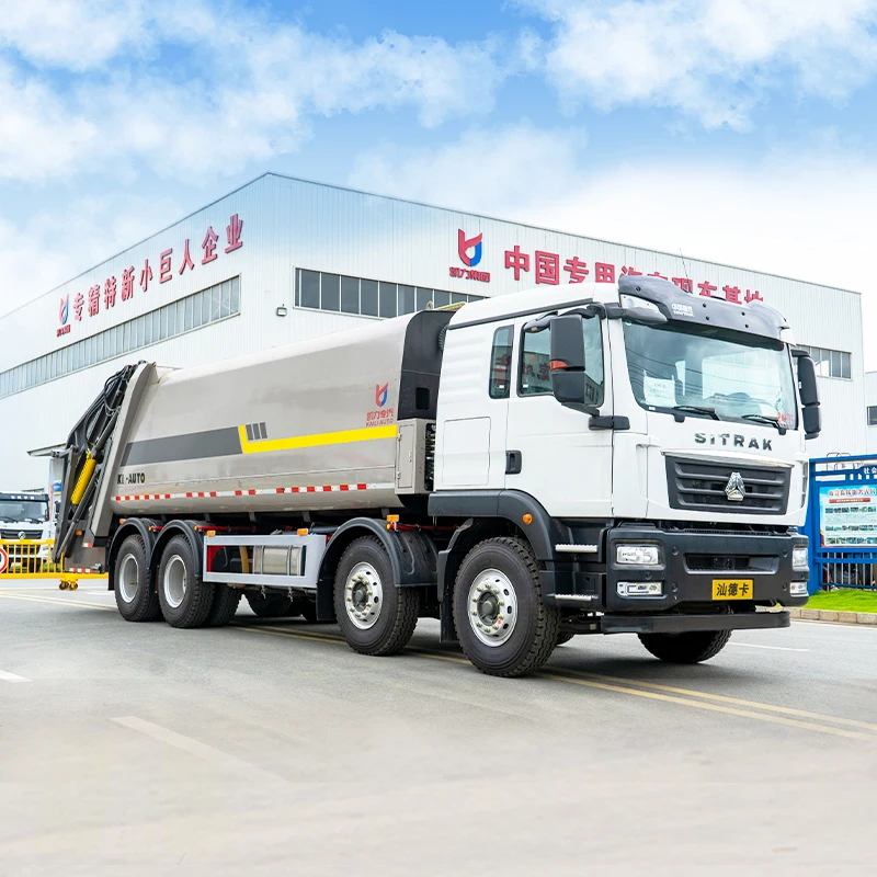 Alibaba.com: SITRAK 25m³ Garbage Collection Vehicles for urban ...