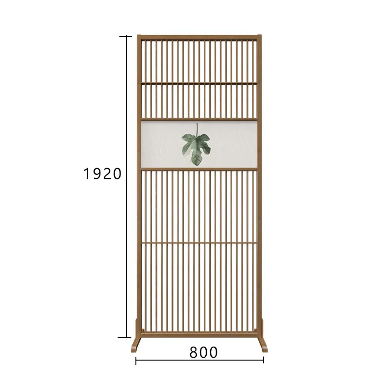Natural color wood Folding screen wall mounted hanging room divider ...