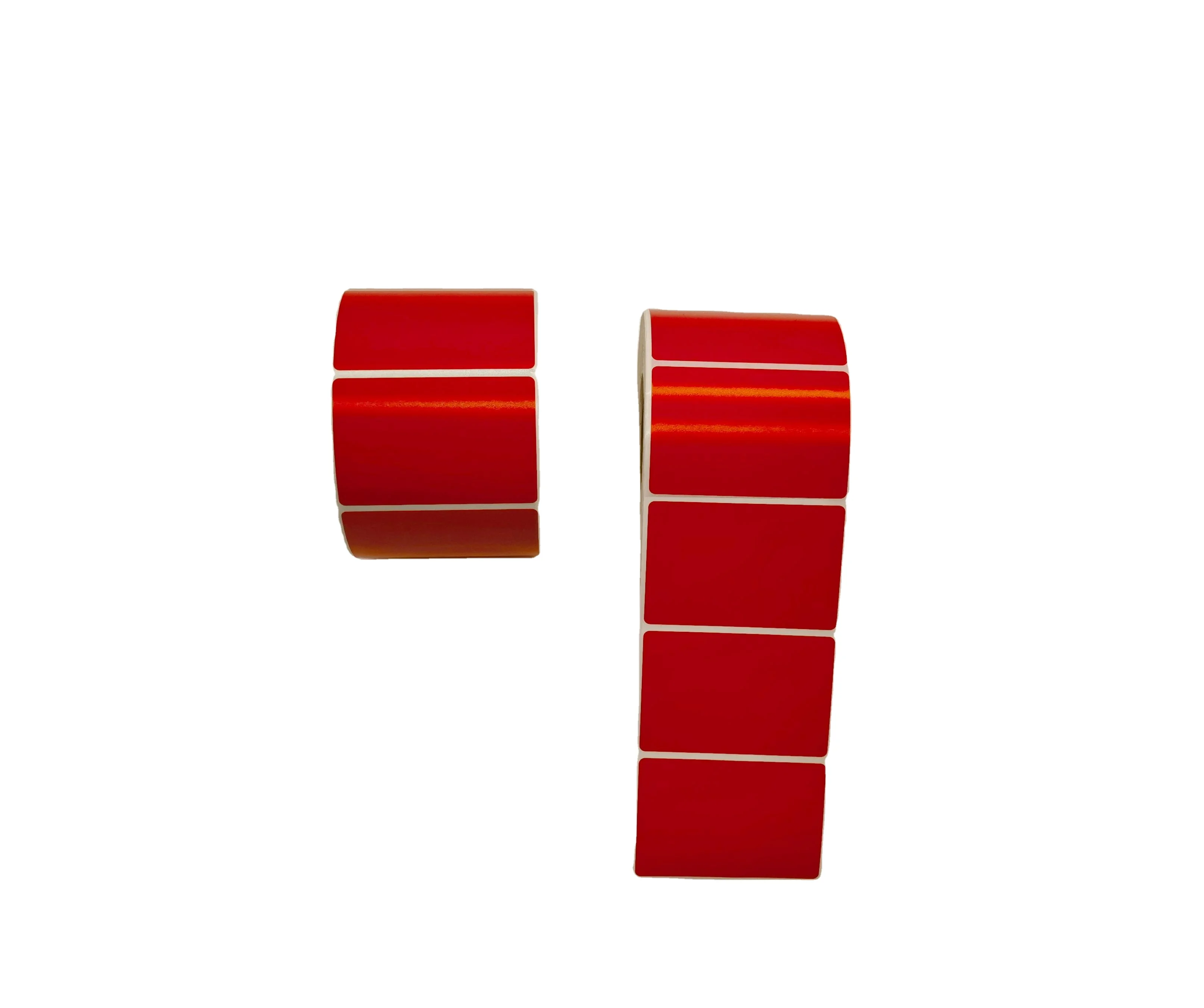 High-quality Transparent 60mm*40mm Size 1000pcs Red Self-Adhesive Label ...