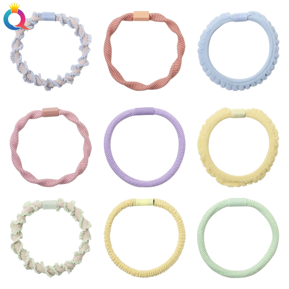 Durable Elastic Hair Tie Hairband Woman Ponytail Holder - Buy Hair ...