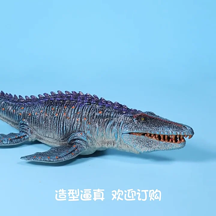 New Other Kids Seabed Solid Mosasaur Liopleurodon Plastic Boy Jurassic ...