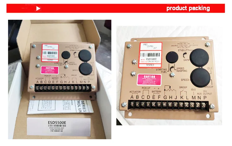Esd5500 Speed Control Controller Unit Governors Esd5500e Genset ...