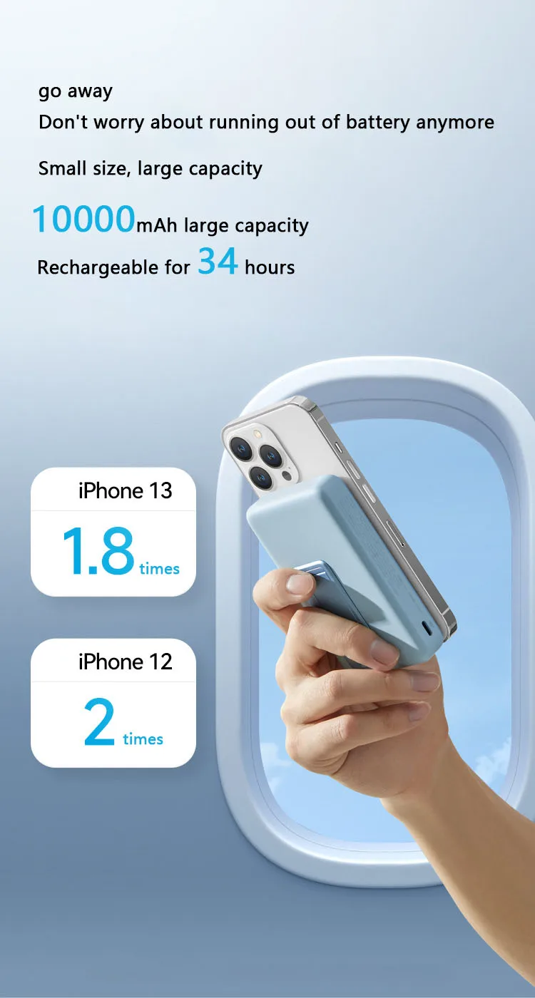 Original Anker 633 Magnetic Maggo Wireless Power Bank Battery 10000mah ...