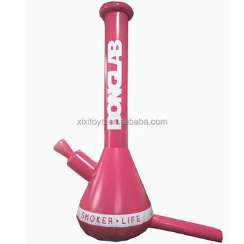 Customized Outdoor Advertising Giant 4m High Pink Inflatable Smoke ...