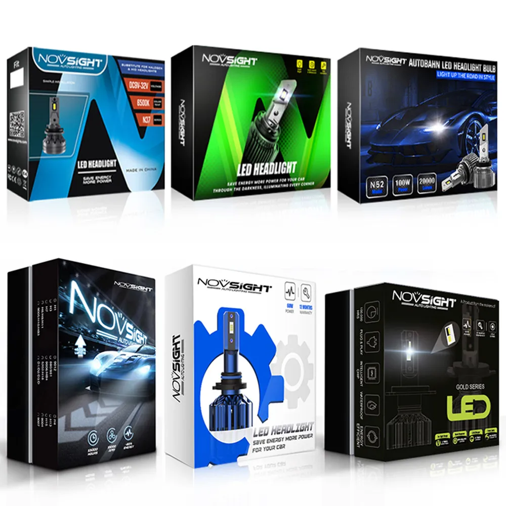 Novsight Factory N39 10000lm 72w Projector Lens D2s H13 H1 H7 9005 9006 ...