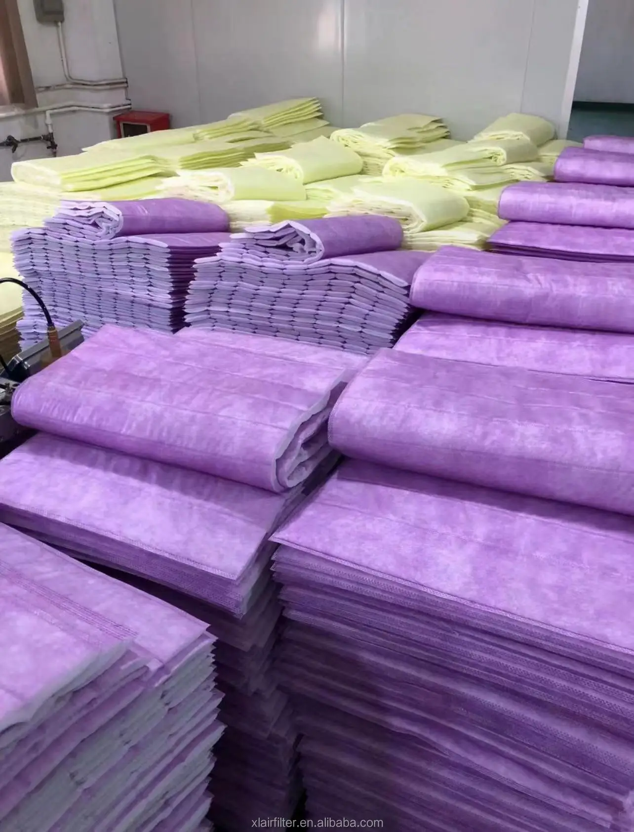 For Industrial Non-woven Synthetic Fiber Bag Air Filter Media Roll ...