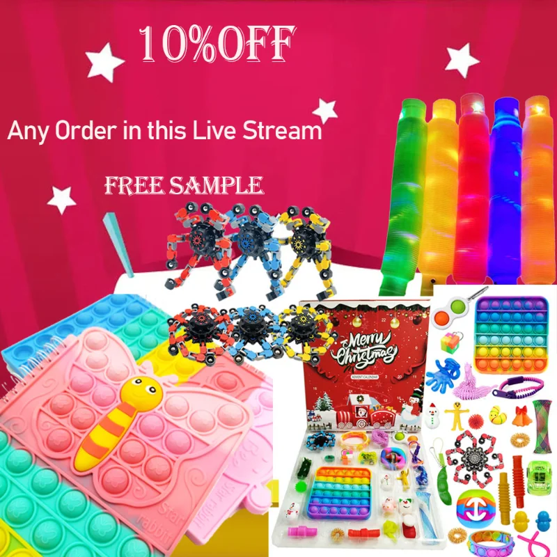 Trending Products Fidget Toys Pack Product Show Stream 2023 - Alibaba.com