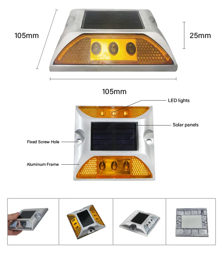 High Quality Ip68 Road Marker Aluminum Led Cat Eyes Raised Pavement ...
