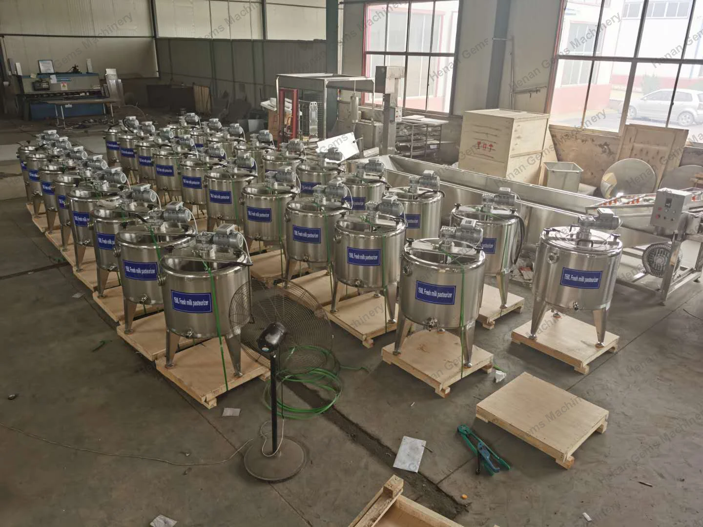 1000 Liter Milk Pasteurizer Machine by GEMS - Sustainable & Efficient