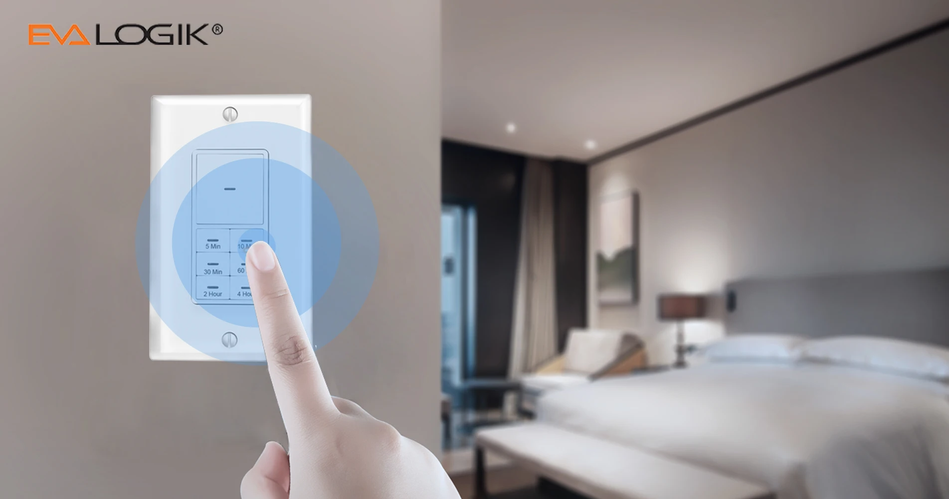 Push Button Countdown Electronic Timers 12v Timer Switch In Wall ...