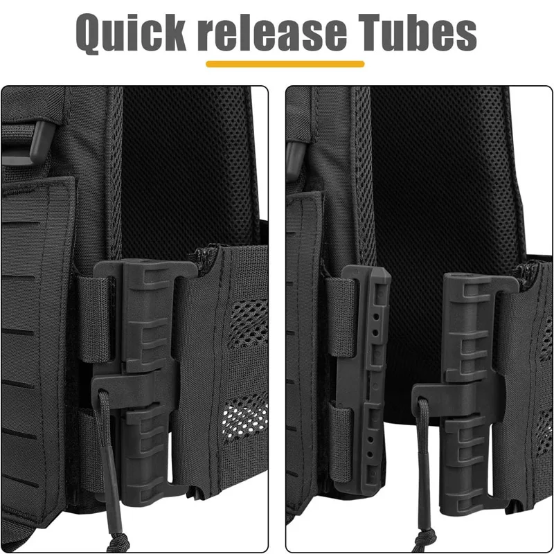 1000D Quick Release Molle Vests - Tactical & Training Gear