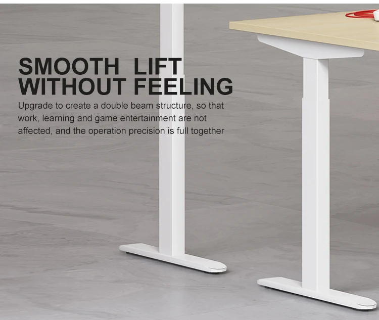 Office Table Lift Modern Furniture Silent Motor Height Adjustable ...