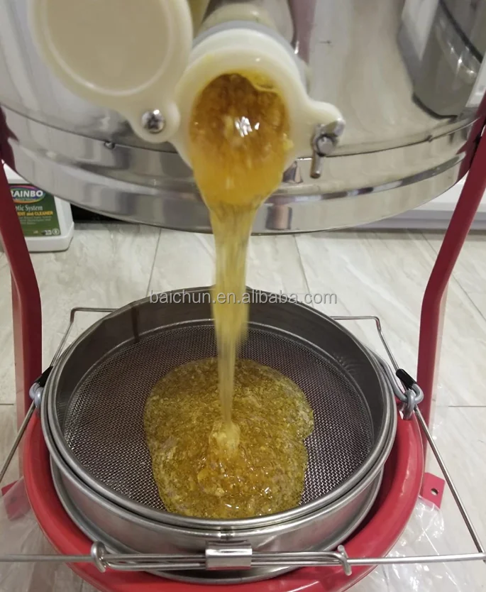 Professional 3 Frame Manual Honey Extractor Is Suitable For Bee Farm ...