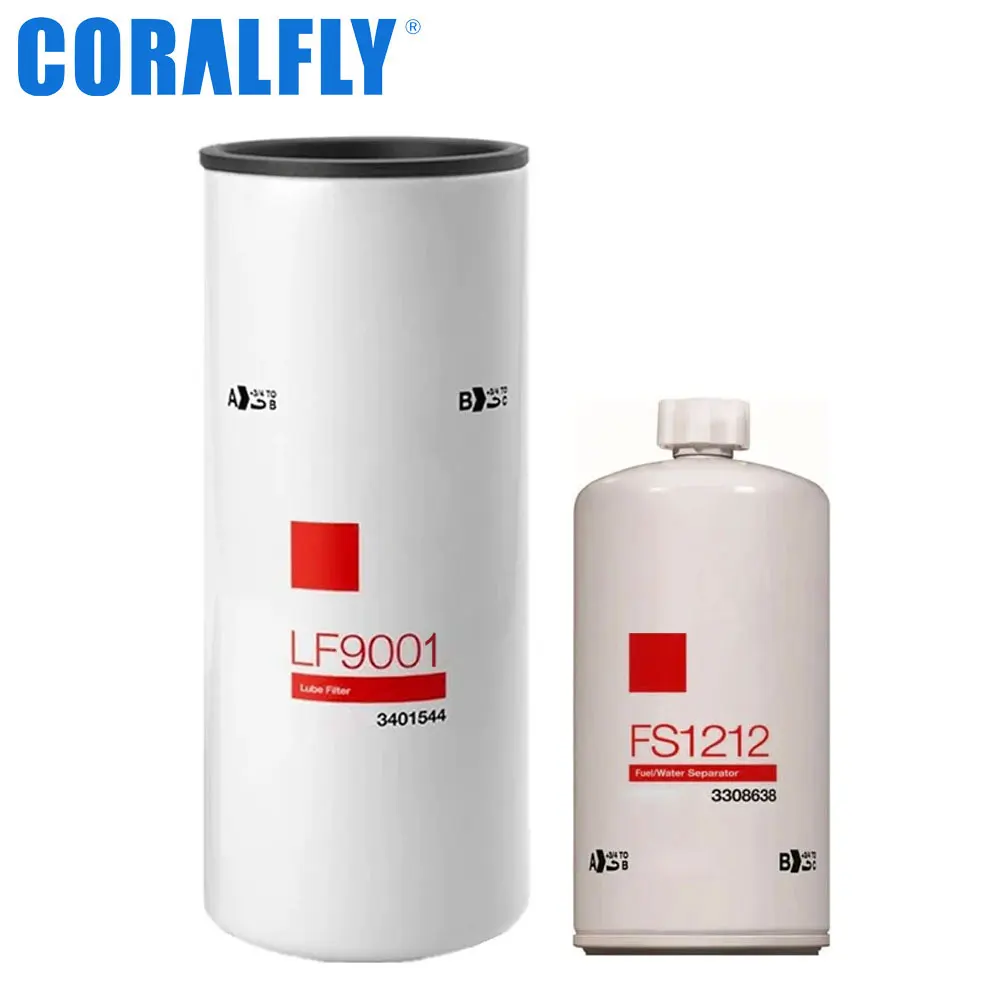 Coralfly Heavy Duty Truck Oil Filter Replaces Lf14000nn Lf9001 Lfp9001 ...