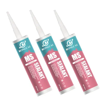 Ms Sealant High Tack Coating Paint Adhesives Modified Ms Polymer Hybrid Clear Duct Fireproof ...