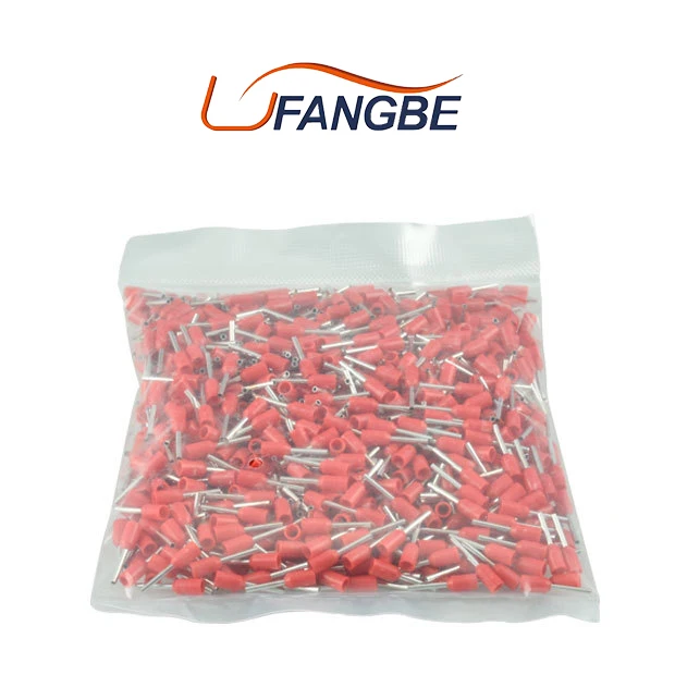 Tube Pre-insulated Bootlace Ferrule Cable Wire Terminal Electrical ...