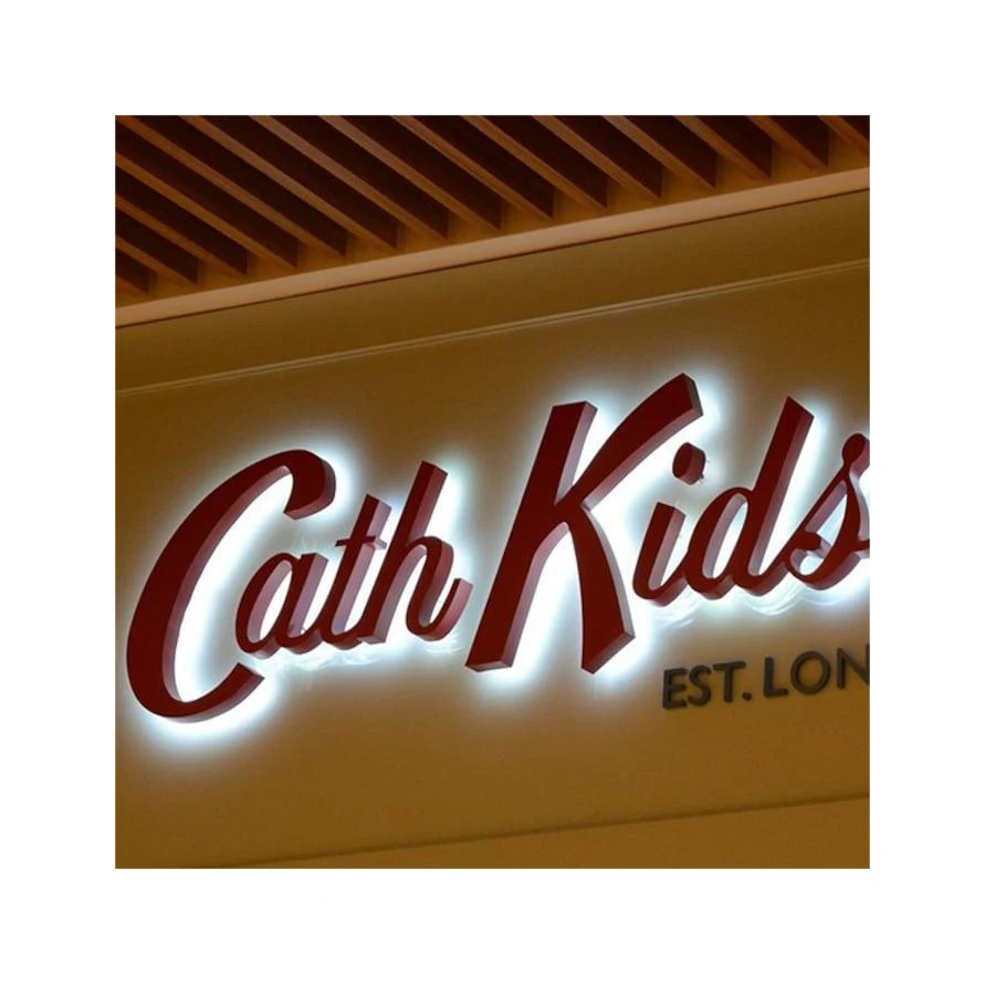 Outdoor Logo Led Signage Backlit Rgb Letter Sign Business Sign Board ...