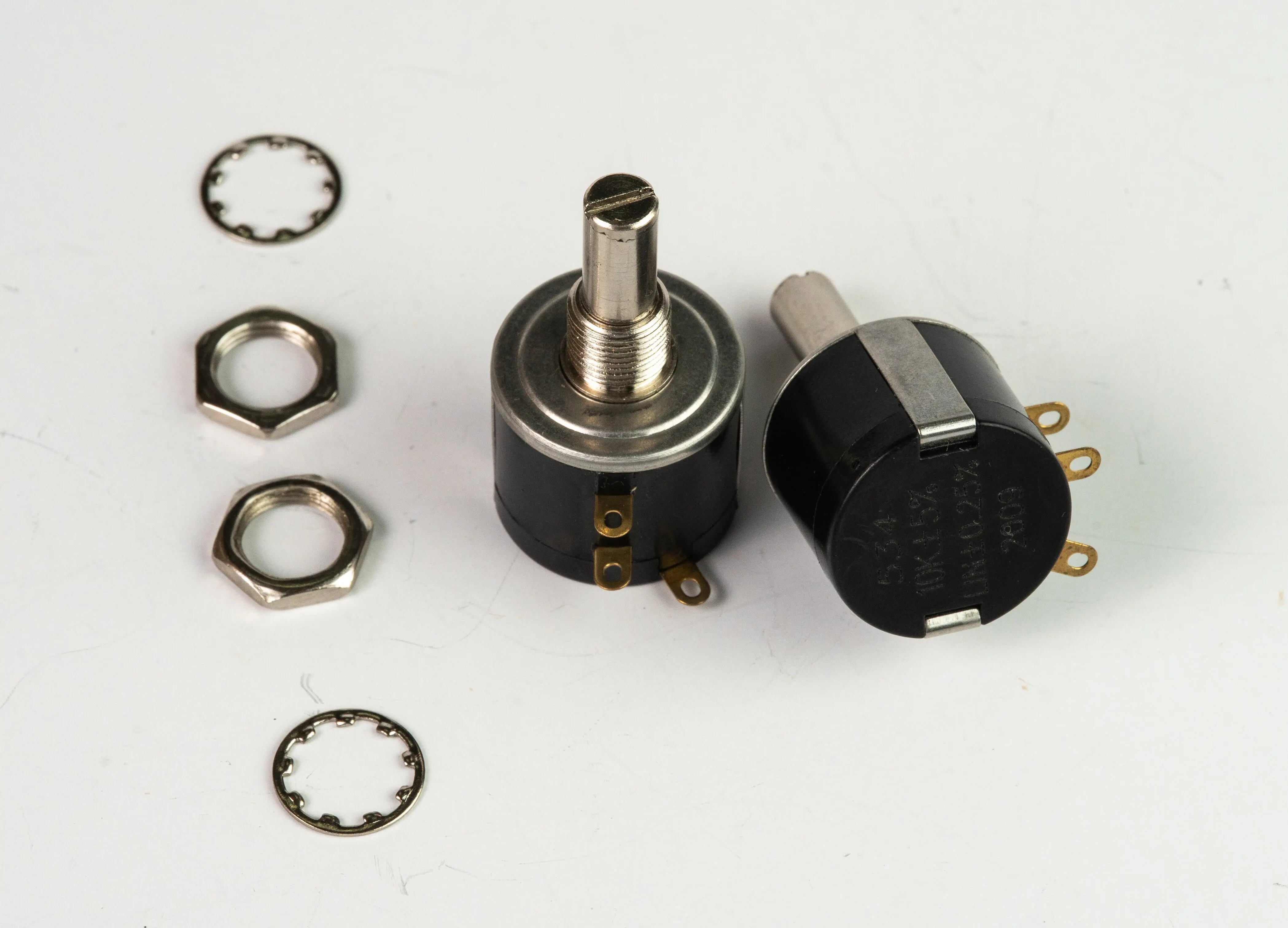 534 Multi-Turn Wirewound Potentiometer - 10K Ohm, 2W